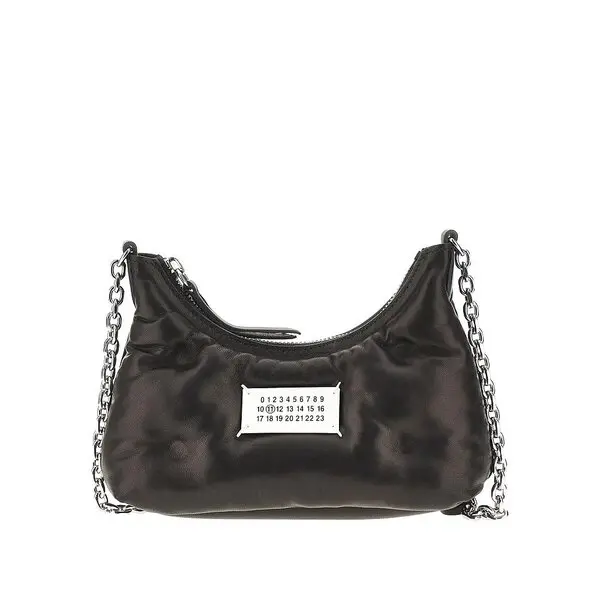MAISON MARGIELA Micro Glam Slam Hobo Bag - Black