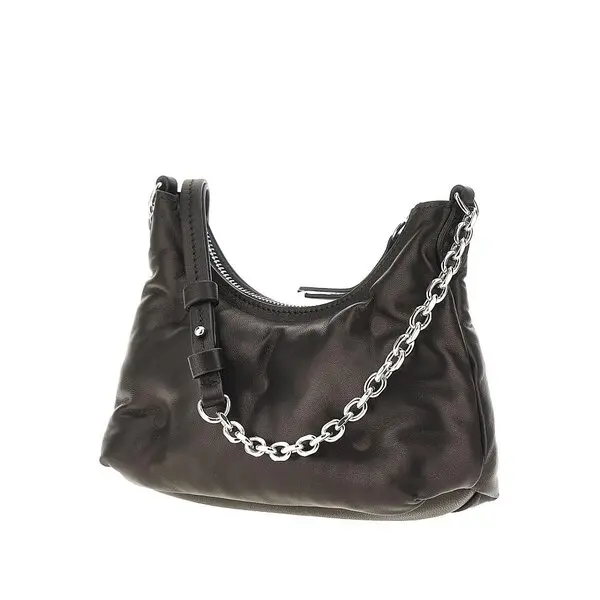 MAISON MARGIELA Micro Glam Slam Hobo Bag - Black