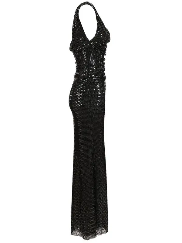 SELF-PORTRAIT Draped Dress