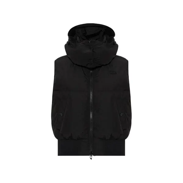 DIESEL® Jackets Waistcoat & Gilets - Black