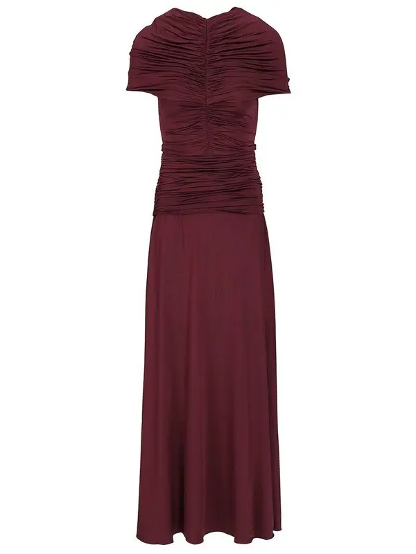 SELF-PORTRAIT Ruffled Midi Dress