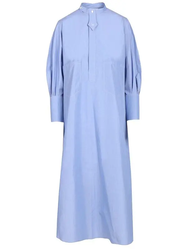 Celine Cotton Poplin Shirt Dress