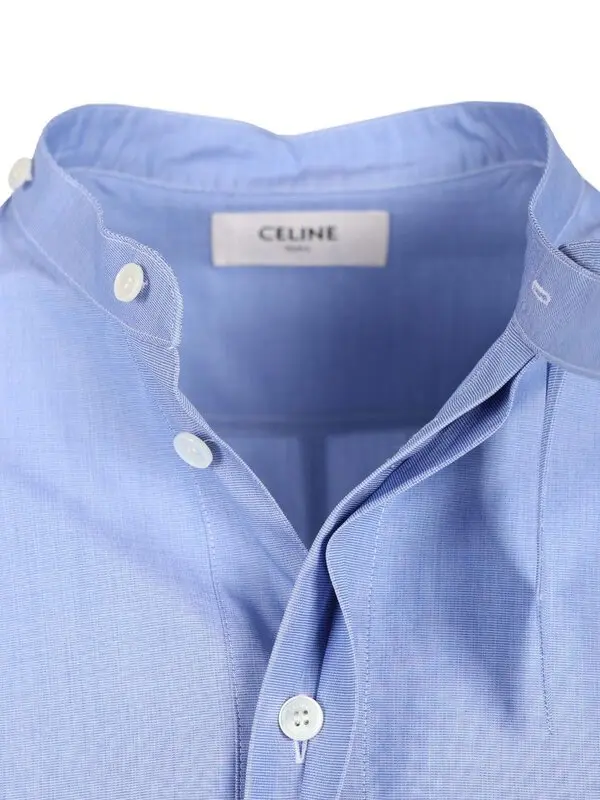 Celine Cotton Poplin Shirt Dress