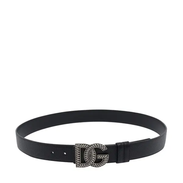 Dolce & Gabbana Crossed Dg Logo Belt