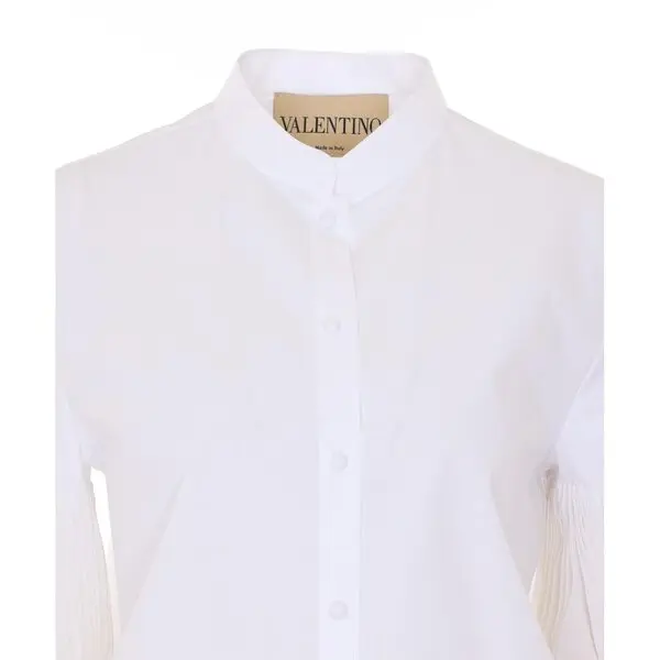 Valentino Garavani Embroidered Puffed Sleeve Shirt