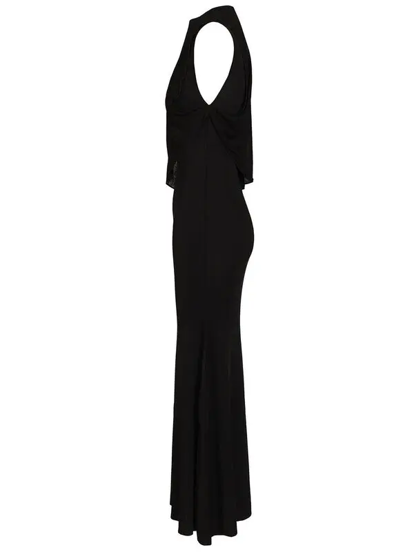 SELF-PORTRAIT Long One-shoulder Dress