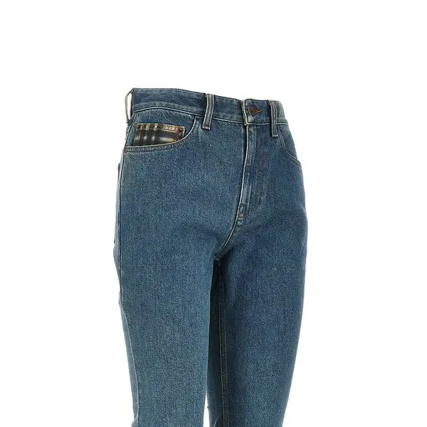 Burberry Stretch Denim Bootcut Jeans