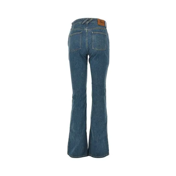 Burberry Stretch Denim Bootcut Jeans