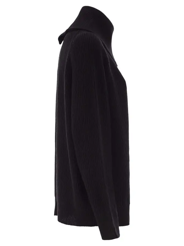 Sportmax Salpa Cashmere-blend Sweater - Black