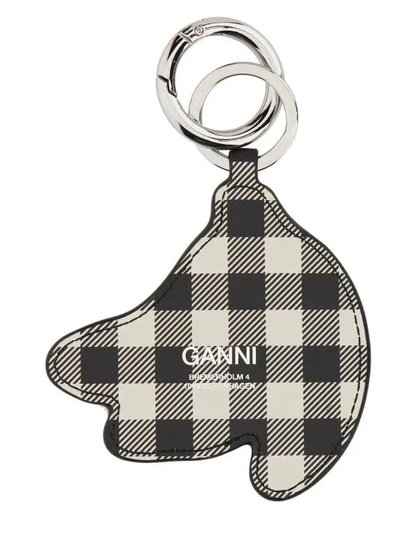 GANNI Keychain Banana - Black