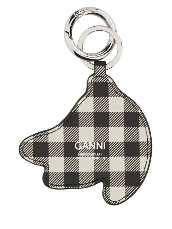 GANNI Banana Keychain - Black