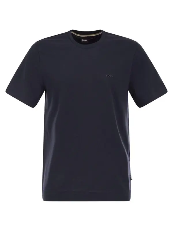 BOSS Cotton Jersey T-shirt With Logo