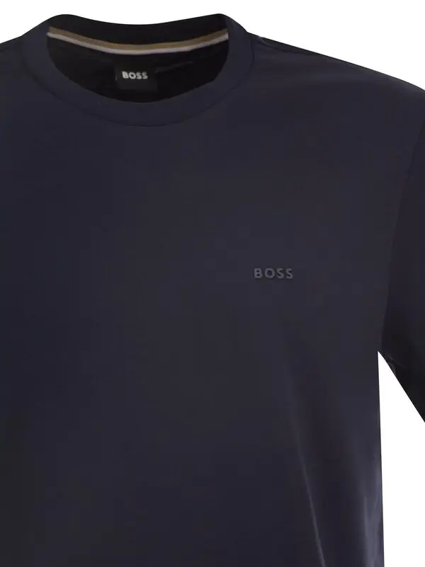 BOSS Cotton Jersey T-shirt With Logo