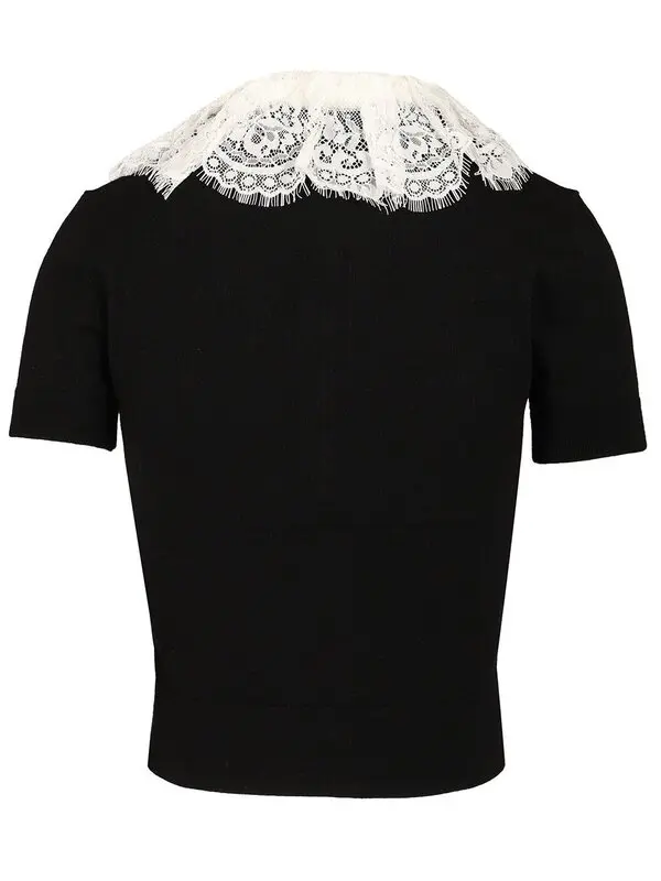 SELF-PORTRAIT Knitted Top