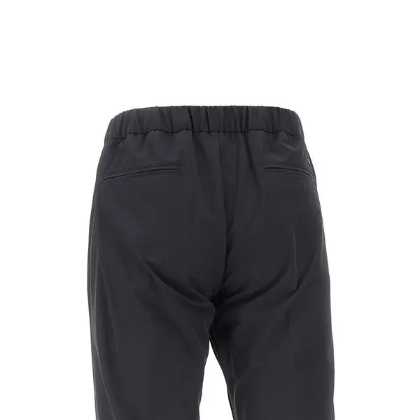 Herno Light Nylon Stretch Pants - Black