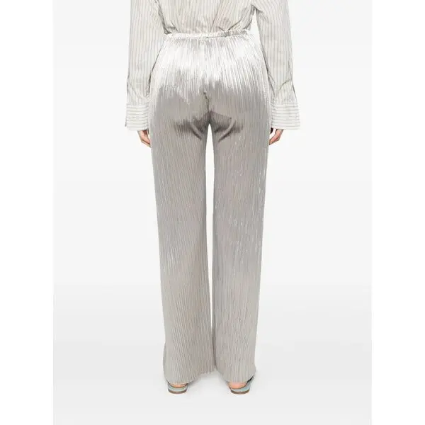 FORTE_FORTE Grey Trousers Palazzo Pants
