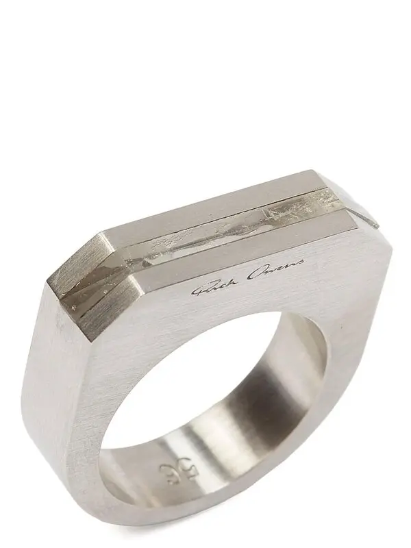 Rick Owens Bevelled Brass Ring