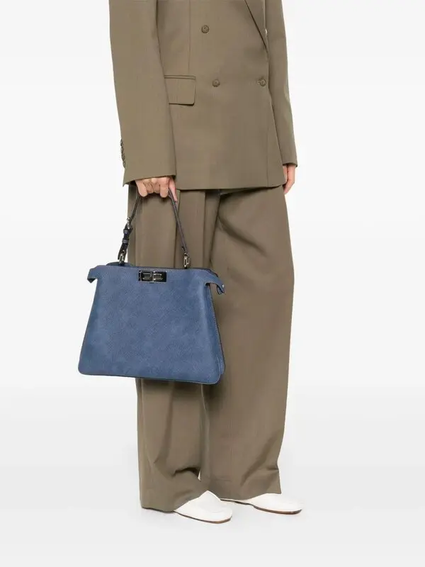 Fendi Peekaboo Soft Medium Bag - Blue