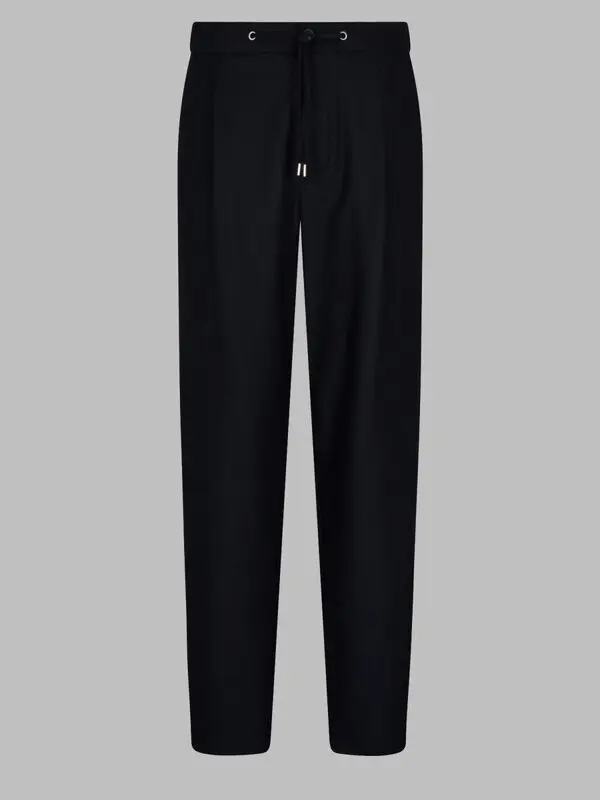 Giorgio Armani Stretch Cashmere Drap Trousers