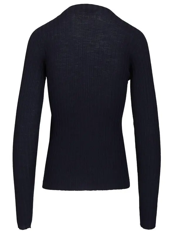 Balenciaga Ribbed Knit Sweater