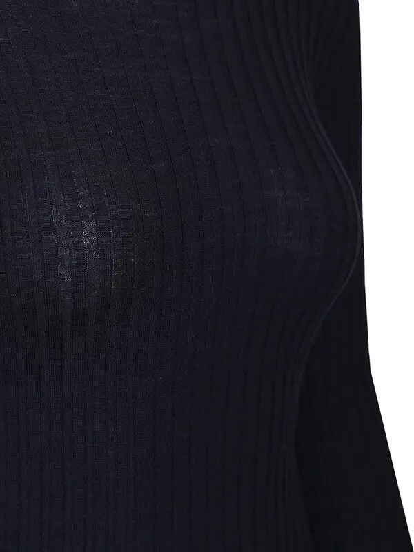 Balenciaga Ribbed Knit Sweater