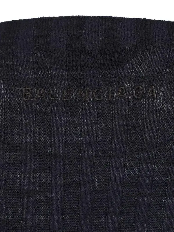 Balenciaga Ribbed Knit Sweater