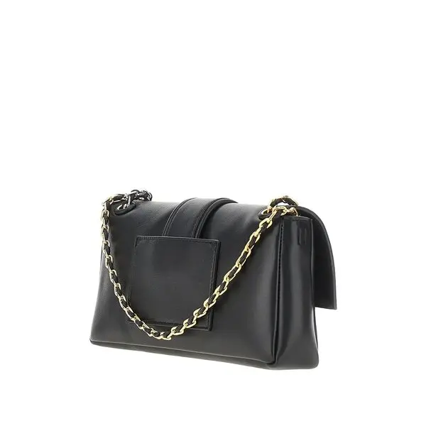 Jacquemus Bambino Chaîne Nappa Leather Bag - Black