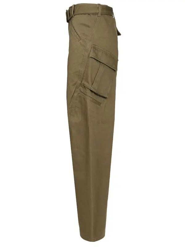 SELF-PORTRAIT Cargo Jeans - Green