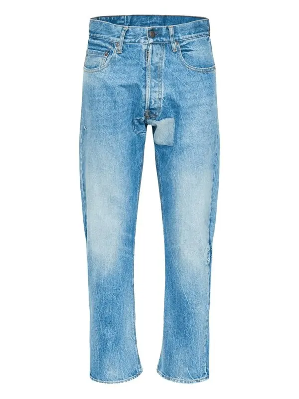 MAISON MARGIELA Cotton Jeans - Blue