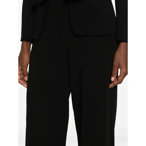 Max Mara Trousers Palazzo Pants - Black