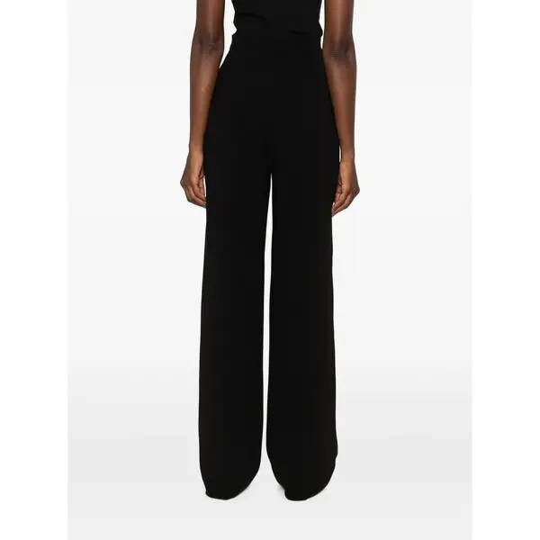 Max Mara Trousers Palazzo Pants - Black