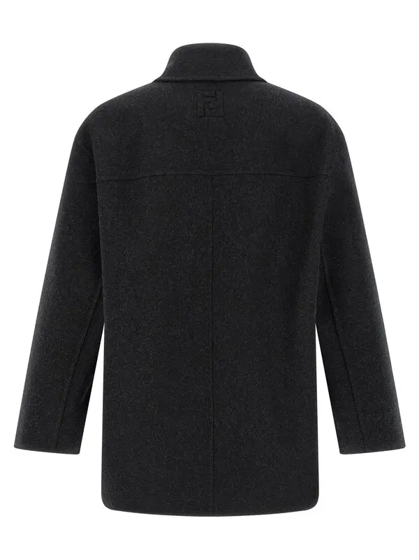 Fendi Felt Wool Coat