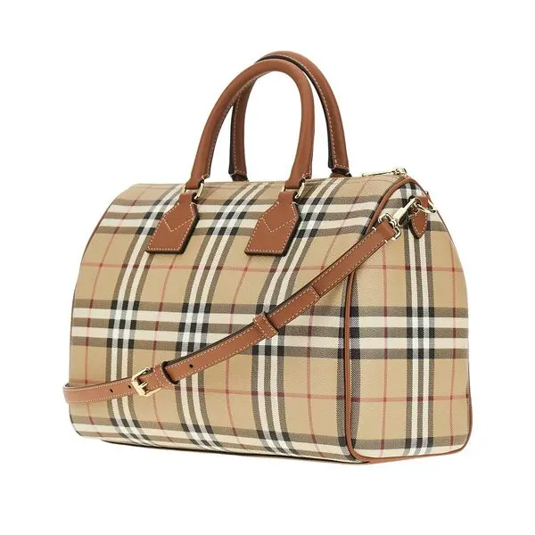 Burberry Medium Check Bowling Bag