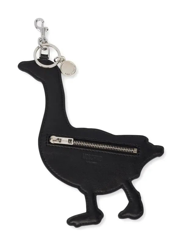 Moschino Pouch With Goose Motif - Multicolor