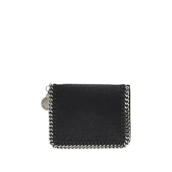 Stella McCartney Falabella' Bi-fold Wallet - Black