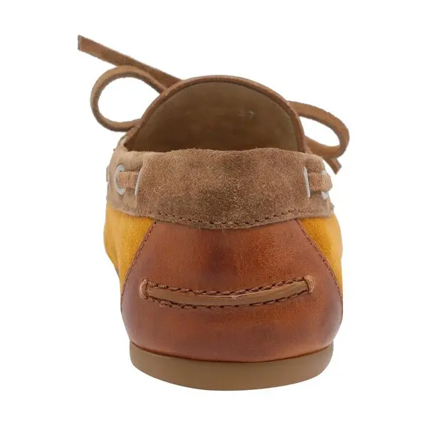 Miu Miu Suede-wrapped Loafing Moccasin - Brown