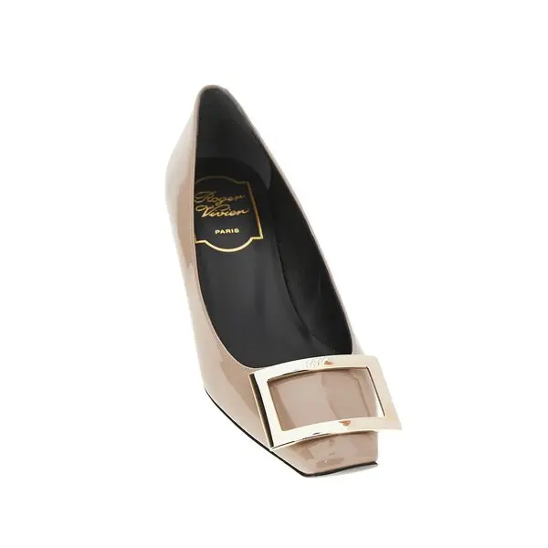 ROGER VIVIER Trompette' Patent Leather Pumps