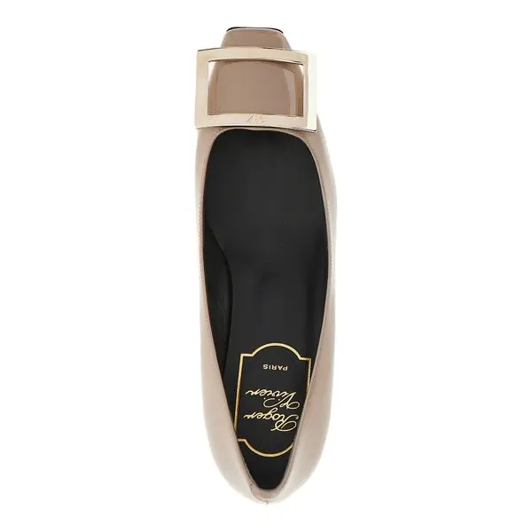 ROGER VIVIER Trompette' Patent Leather Pumps