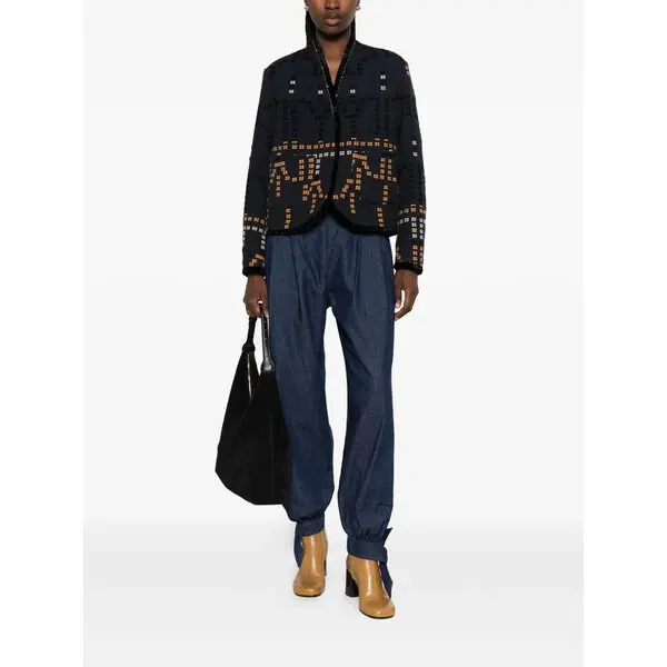 FORTE_FORTE Jackets Bomber Jackets - Blue