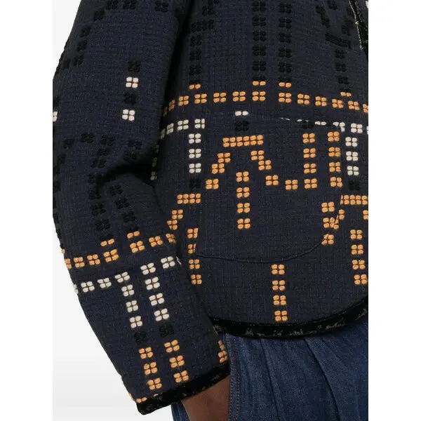 FORTE_FORTE Jackets Bomber Jackets - Blue