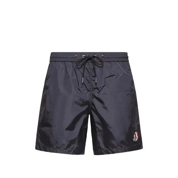 Moncler Beachwear Swim Shorts - Blue