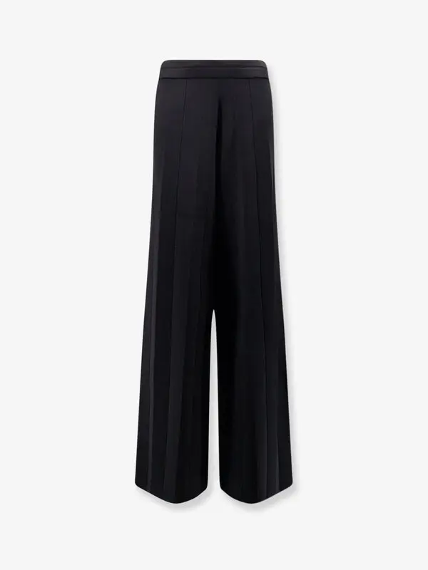 Max Mara Lama Viscose Blend Trousers - Multicolor