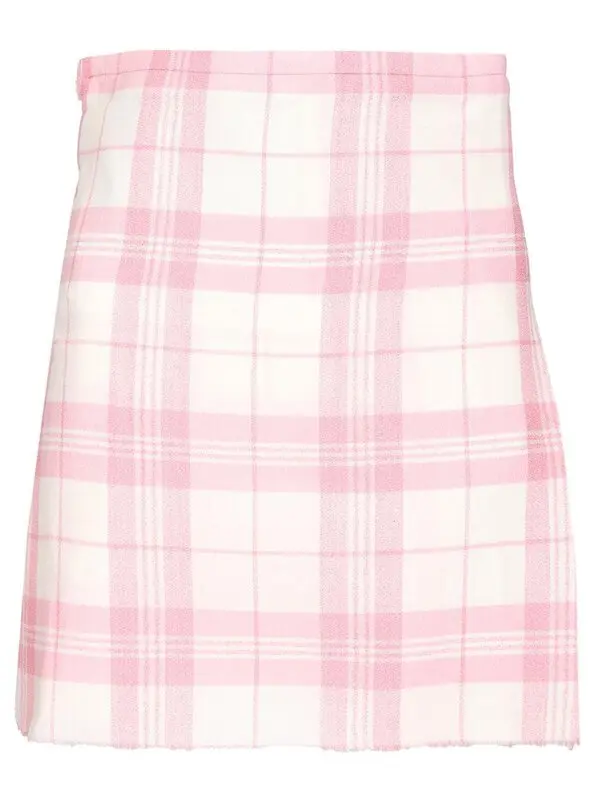 VIVIENNE WESTWOOD Wool Kilt Miniskirt
