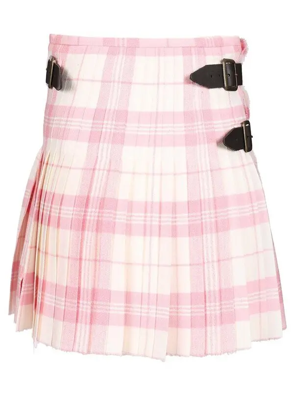 VIVIENNE WESTWOOD Wool Kilt Miniskirt