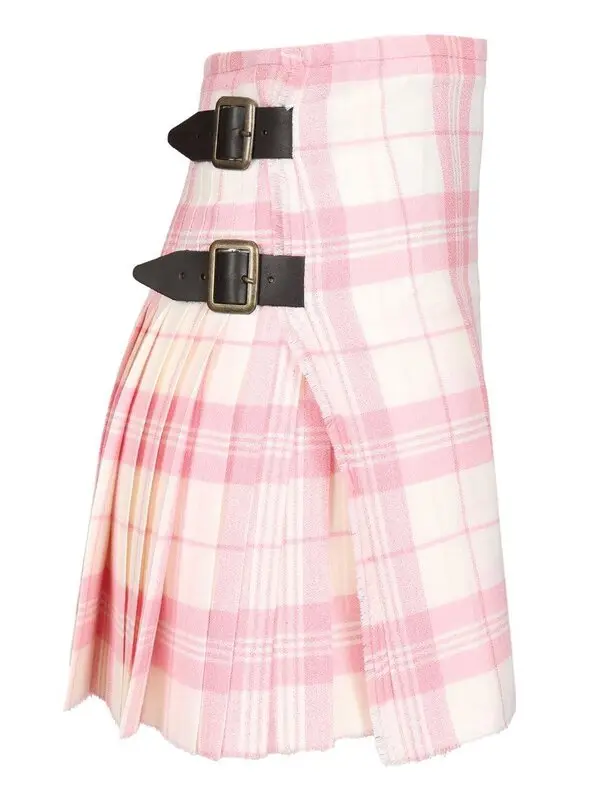 VIVIENNE WESTWOOD Wool Kilt Miniskirt