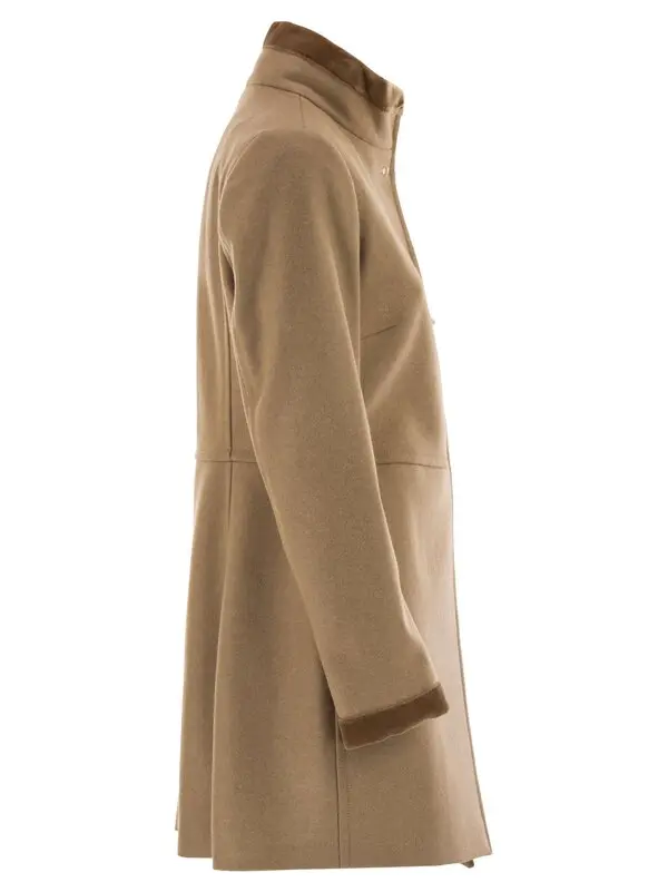 FAY Wool Coat - Brown