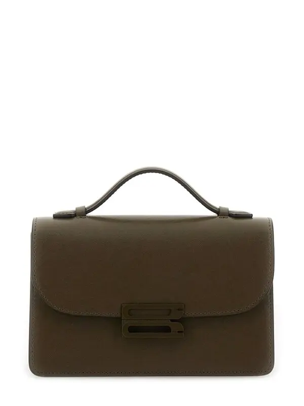 Victoria Beckham Mini Dorian Bag - Brown