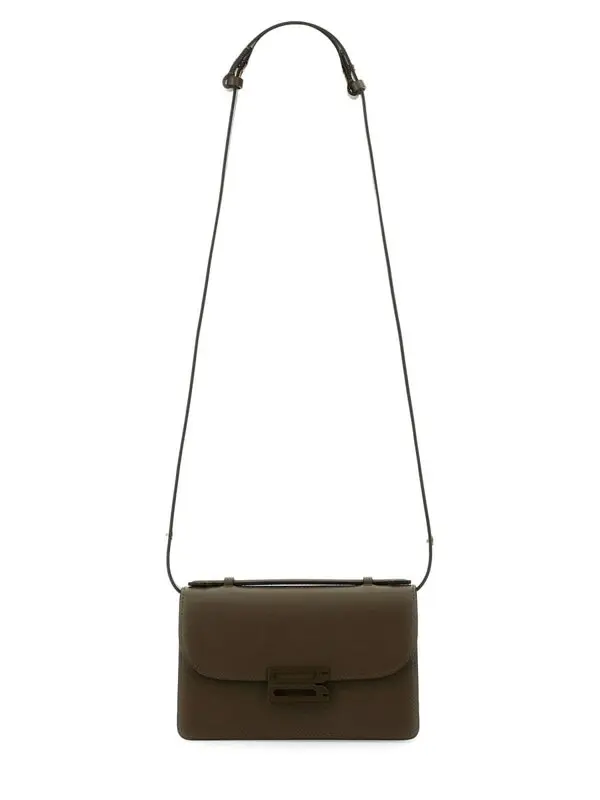 Victoria Beckham Mini Dorian Bag - Brown