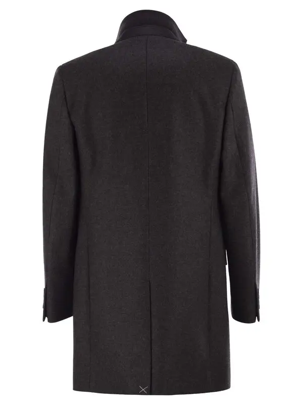 FAY Double Coat In Wool And Cashmere Cloth