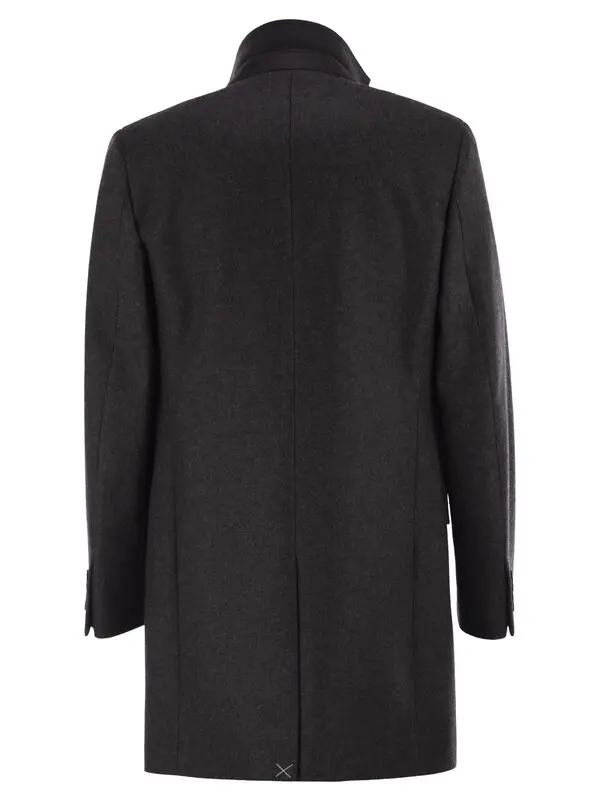 FAY Wool And Cashmere Double Coat